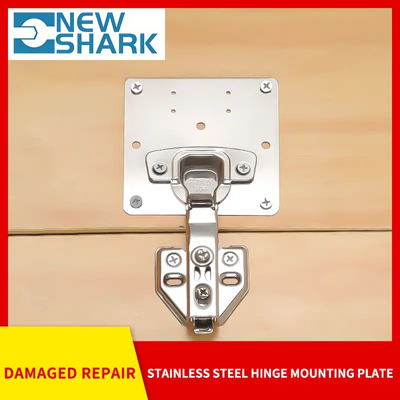 Cupboard door hinge repair fixed plate hinge plate repair artifact ...