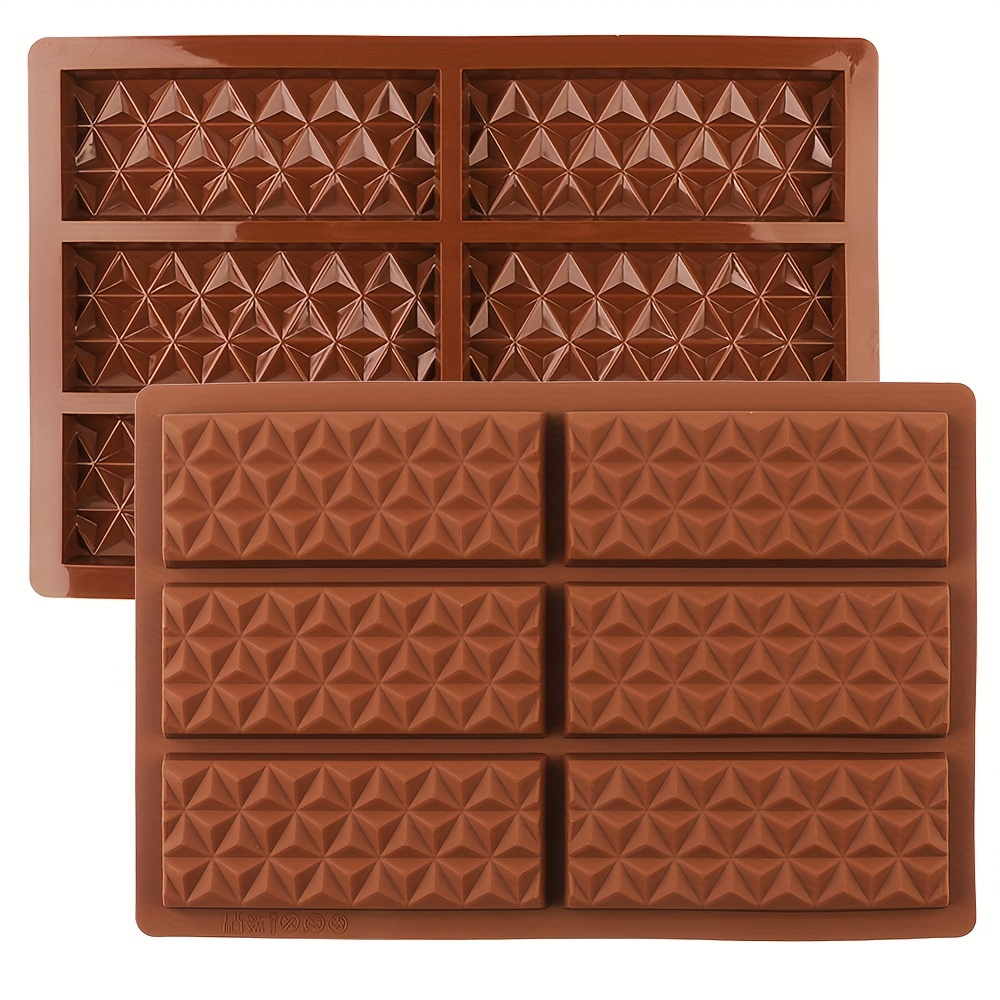 1pc Chocolate mold non-stick chocolate candy mold, food grade silicone ...