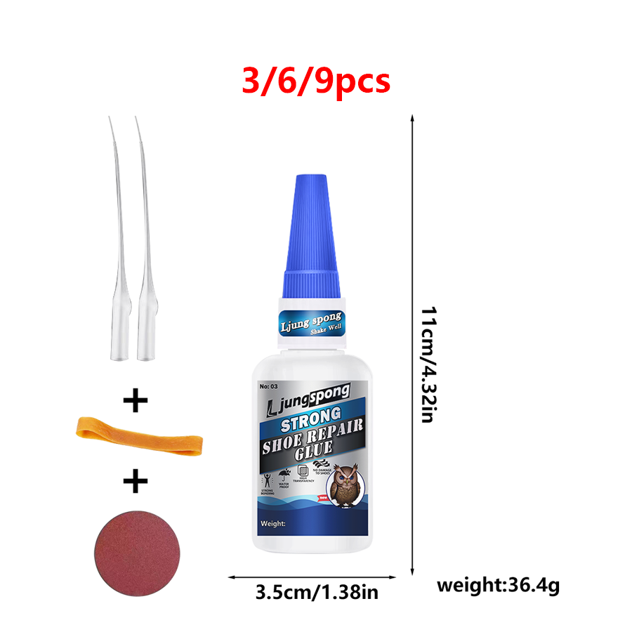 All-Purpose Shoe Repair Gel, Strong Molecular Bonding Glue, Durable Anti-Break Fix, Industrial ...