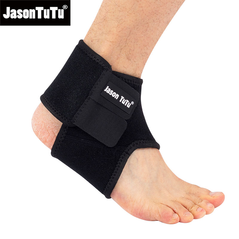 Elastic Black Ankle Support for Gym Running - Sports Ankle Protection ...