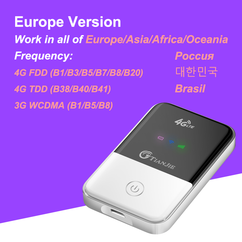【Modified】4G LTE WiFi Router Hotspot USB WIFI 150Mbps Portable Modem ...