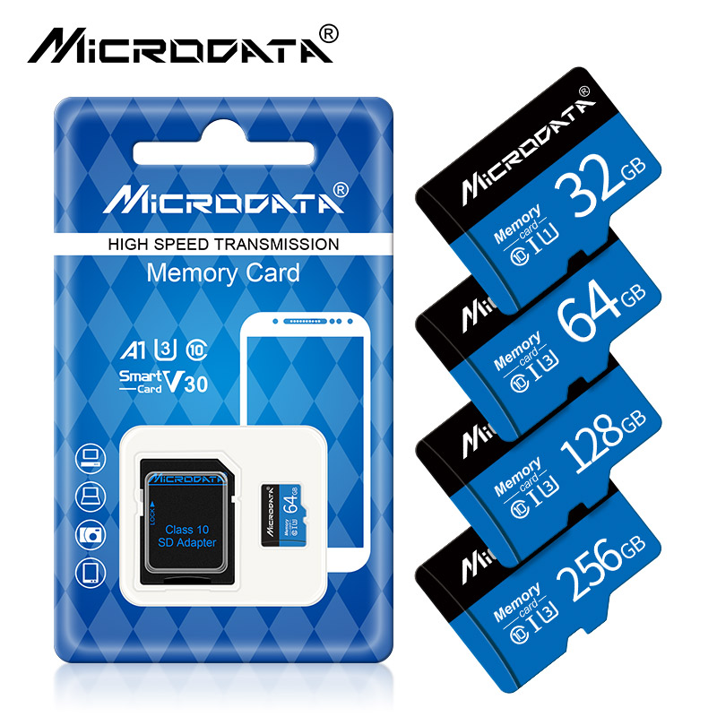 High Speed Mini SD Memory Card 256GB Class 10 Micro TF flash usb pen ...
