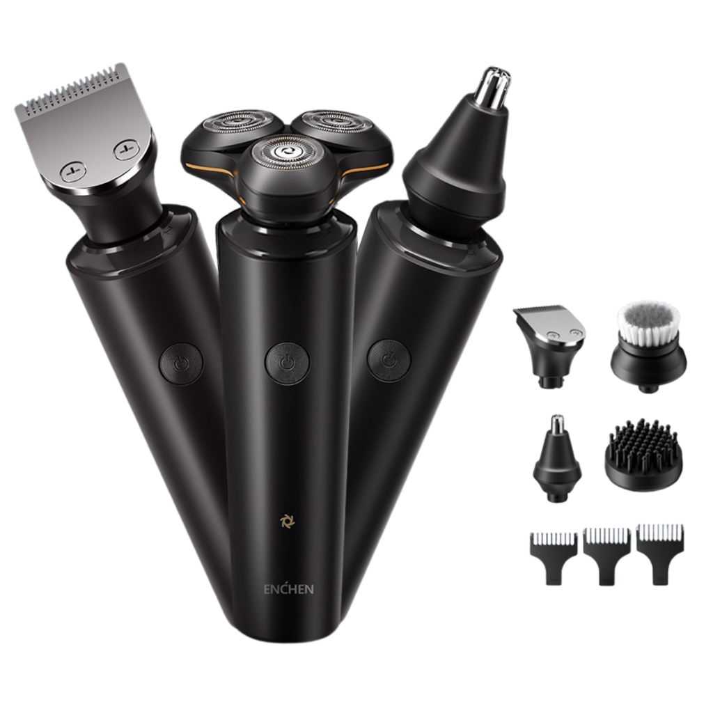 Enchen Electric Shaver Bundle Kit X8s-c Multifunctional Hair Clippers ...