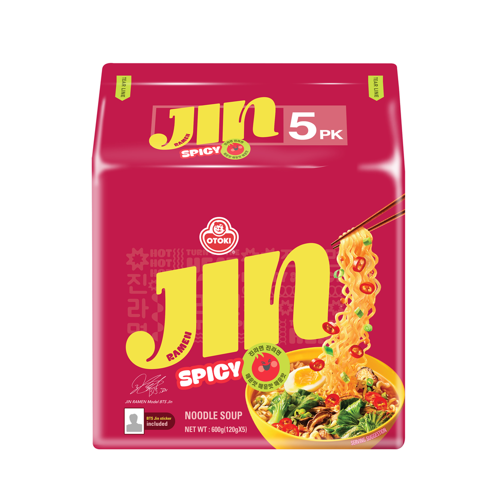 Otoki Jin Ramen Spicy Multipack 120g | Shopee Philippines