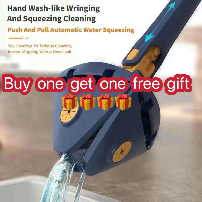 Spin Mop Floor Mop Self Wash Triangle Mop Rotatable Cleaning Mop Flat ... Spin Mop Floor Mop Self Wash Triangle Mop Rotatable Cleaning Mop Flat ...