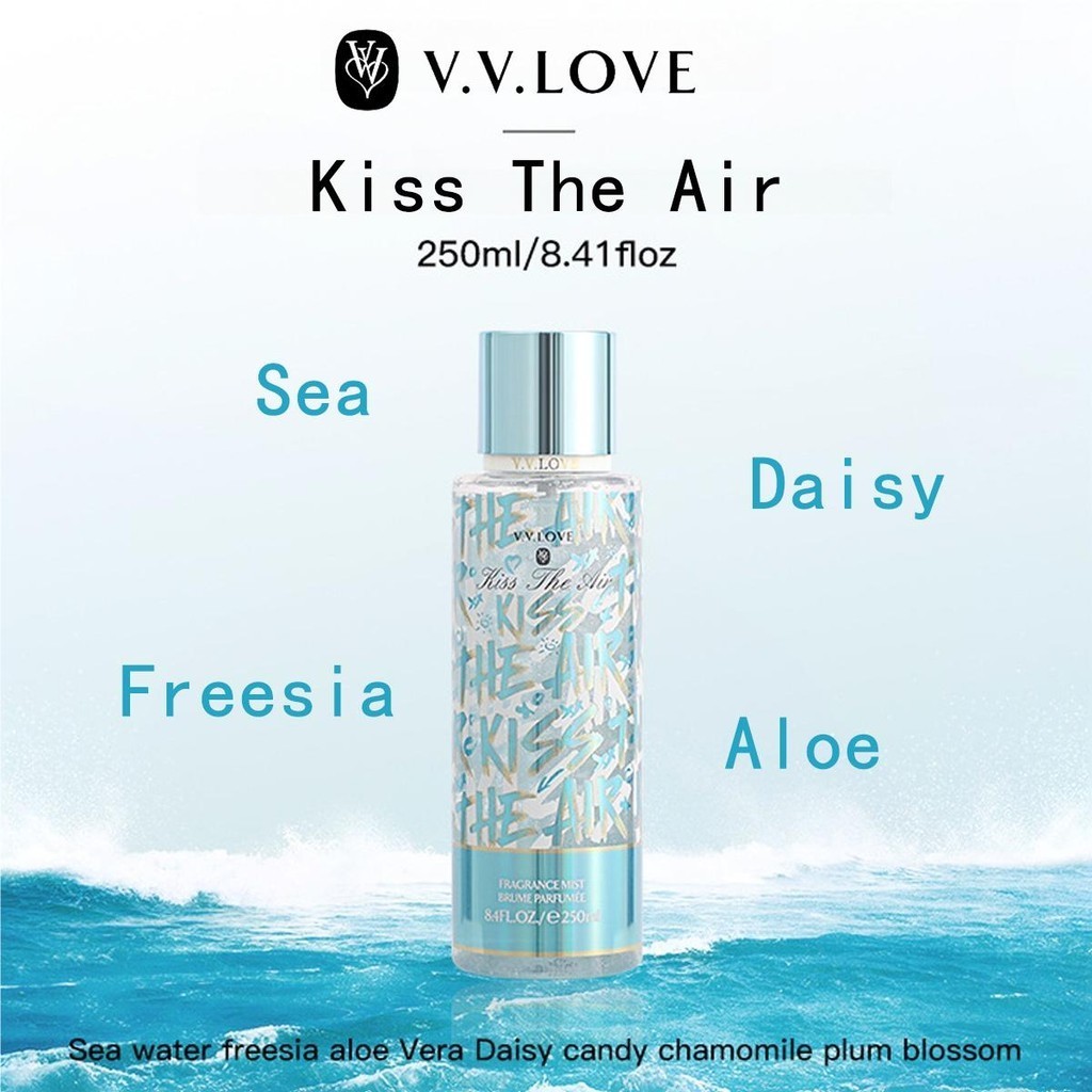 V.V.LOVE Shimmer Body Mist Perfume Fragrance Brume Parfumme For Women ...