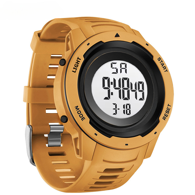 Kegllect Men Multifunction Digital Watch - Waterproof, Luminous, Dual Time & Alarm Features ...