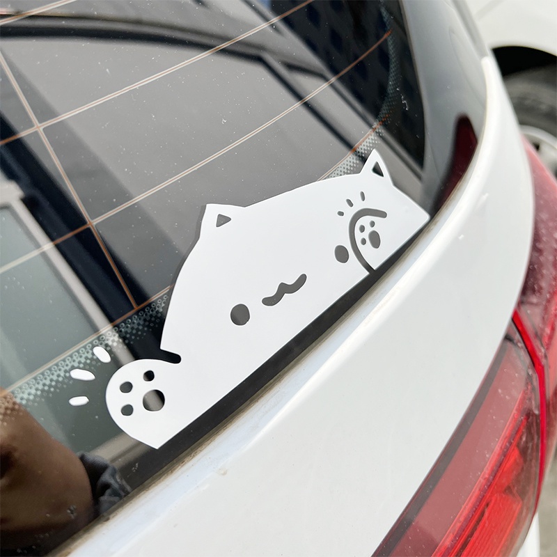 P-A493. Bongo Cat Bongo Cat Bongo Cat Pet pet car body sticker | Shopee ...