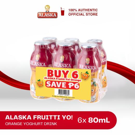 Alaska Yoghurt Orange Fruitti Yo! Buy6 Save6 | Shopee Philippines