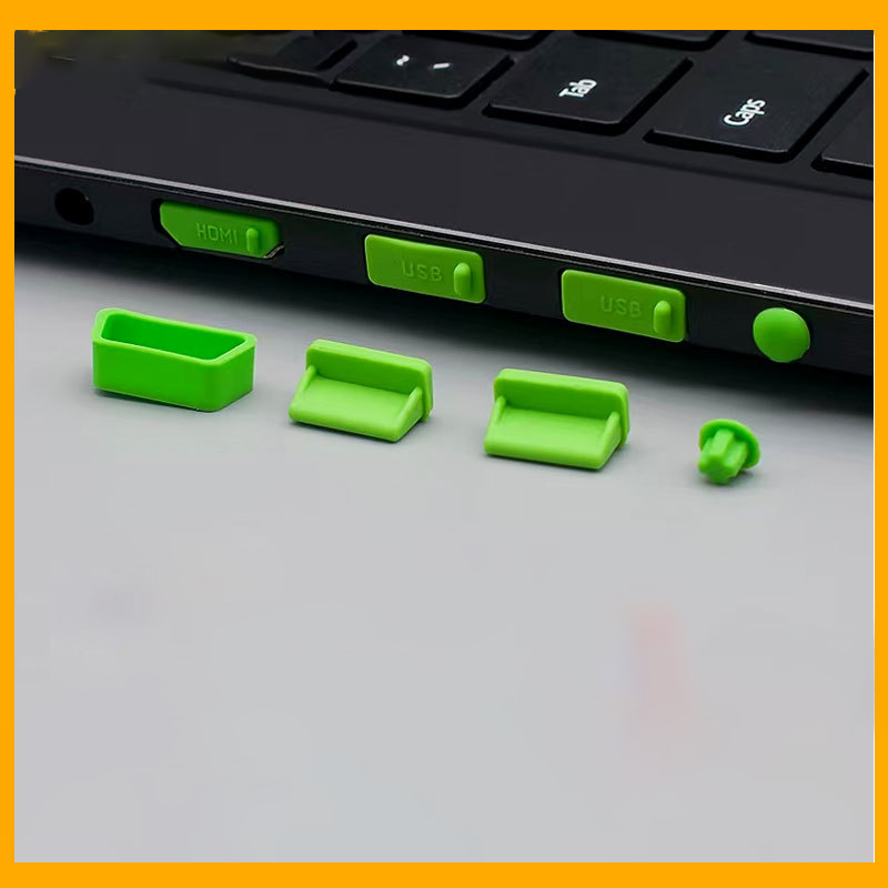 Silicone dust plug, suitable for Apple macbook/USB/TYPE-C port laptop ...