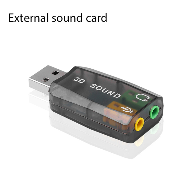 5.1 Sound channel USB independent sound card External computer to ...