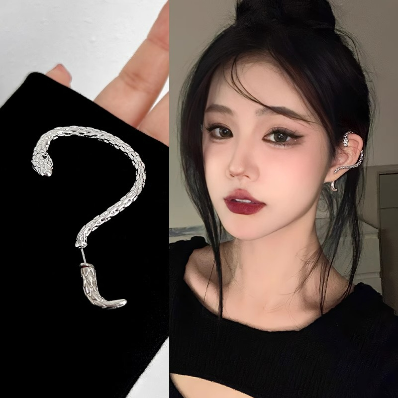 New Snake Shaped Earrings Wrapped Around Small Snake Earring for Cool ...