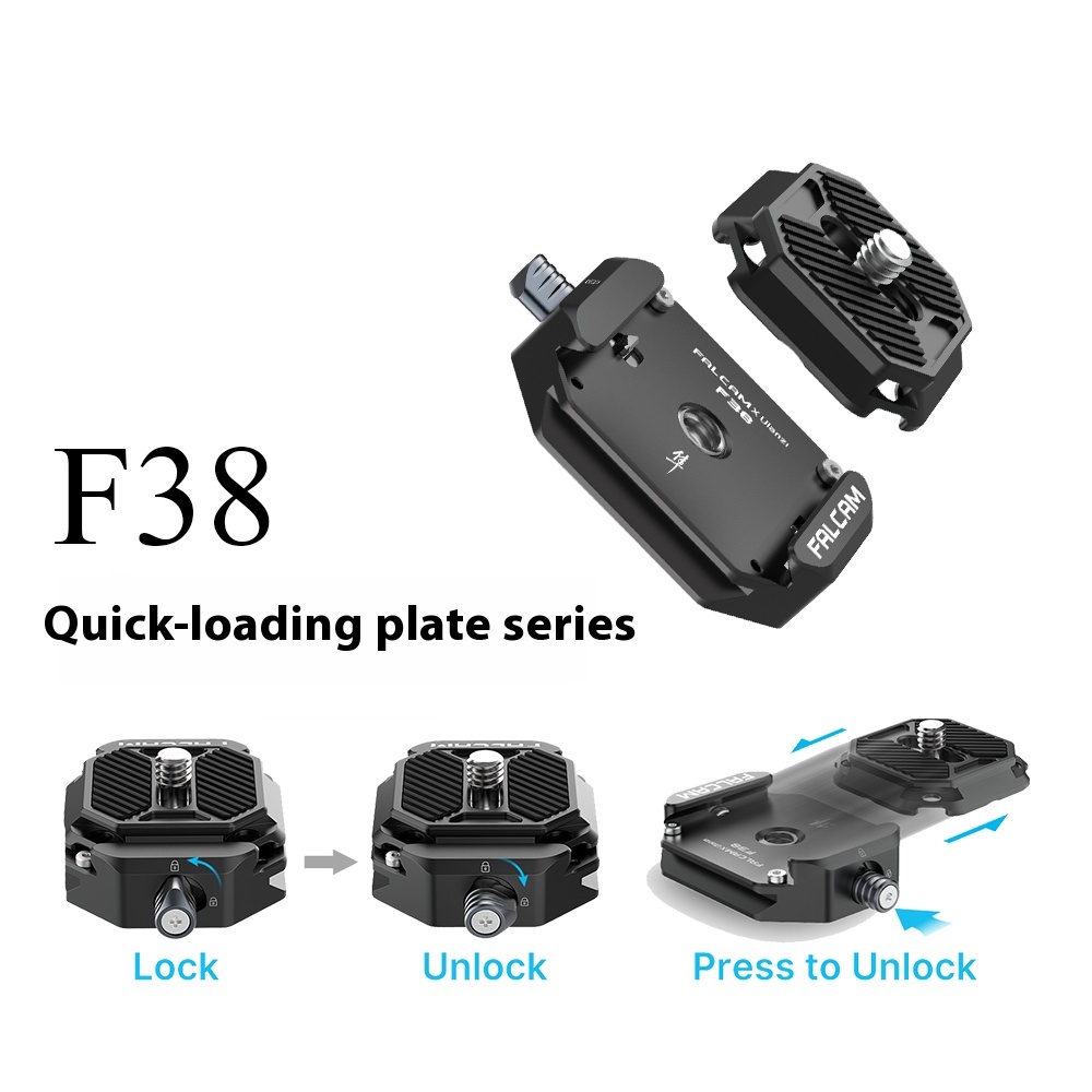 FALCAM F38 Universal Quick Release System Digital SLR Micro camera head ...