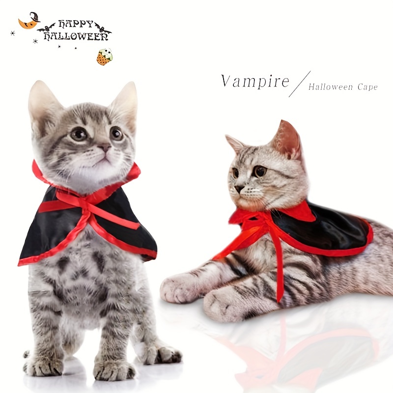 Pet supplies, Halloween pet clothes, cats, dogs, small cloaks ...