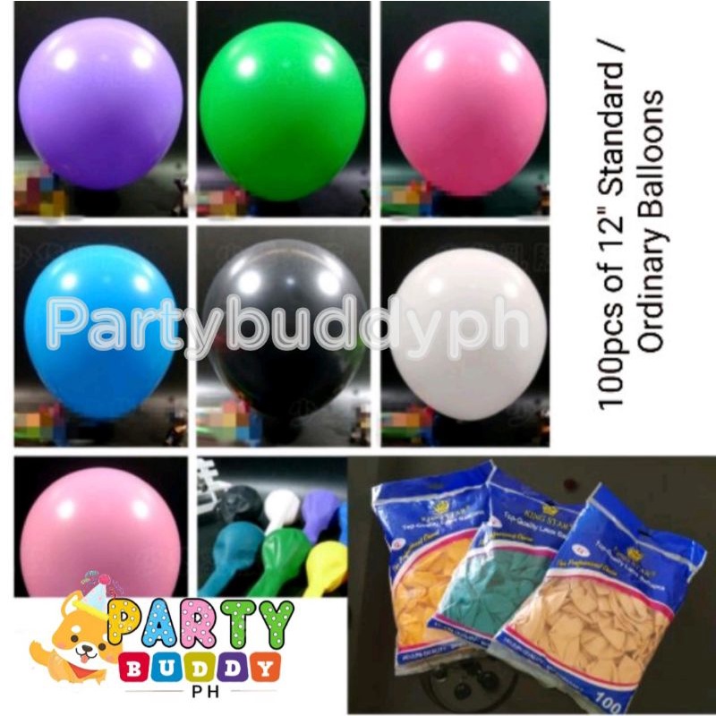 100pcs 12" Retro Pastel Matte Balloons | Party Decor | Thick Latex ...