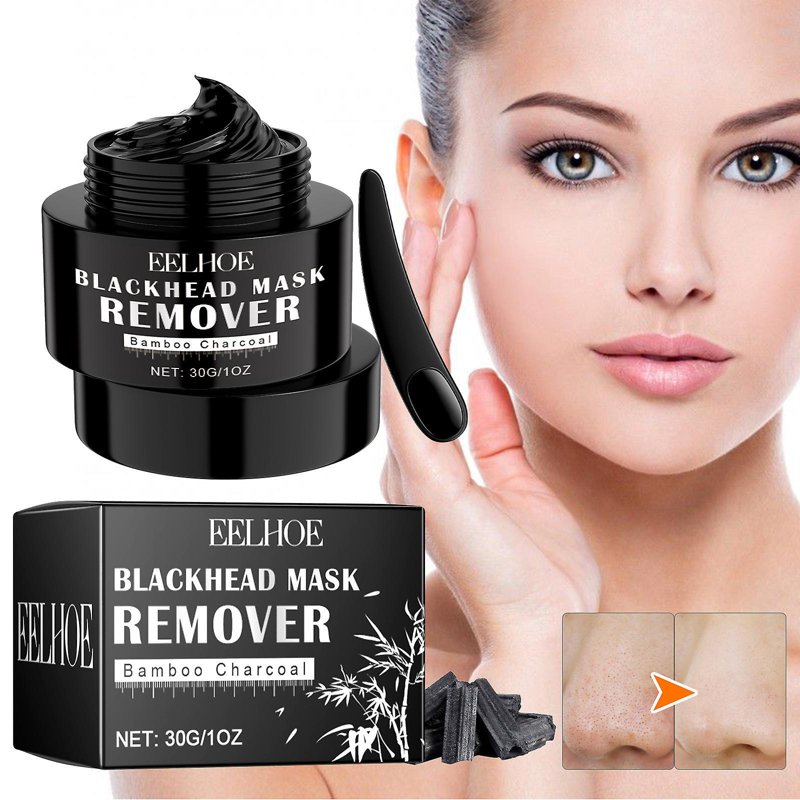 30g EELHOE Blackhead Rip-Off Mask Deep Cleansing Facial Skin Blackheads ...