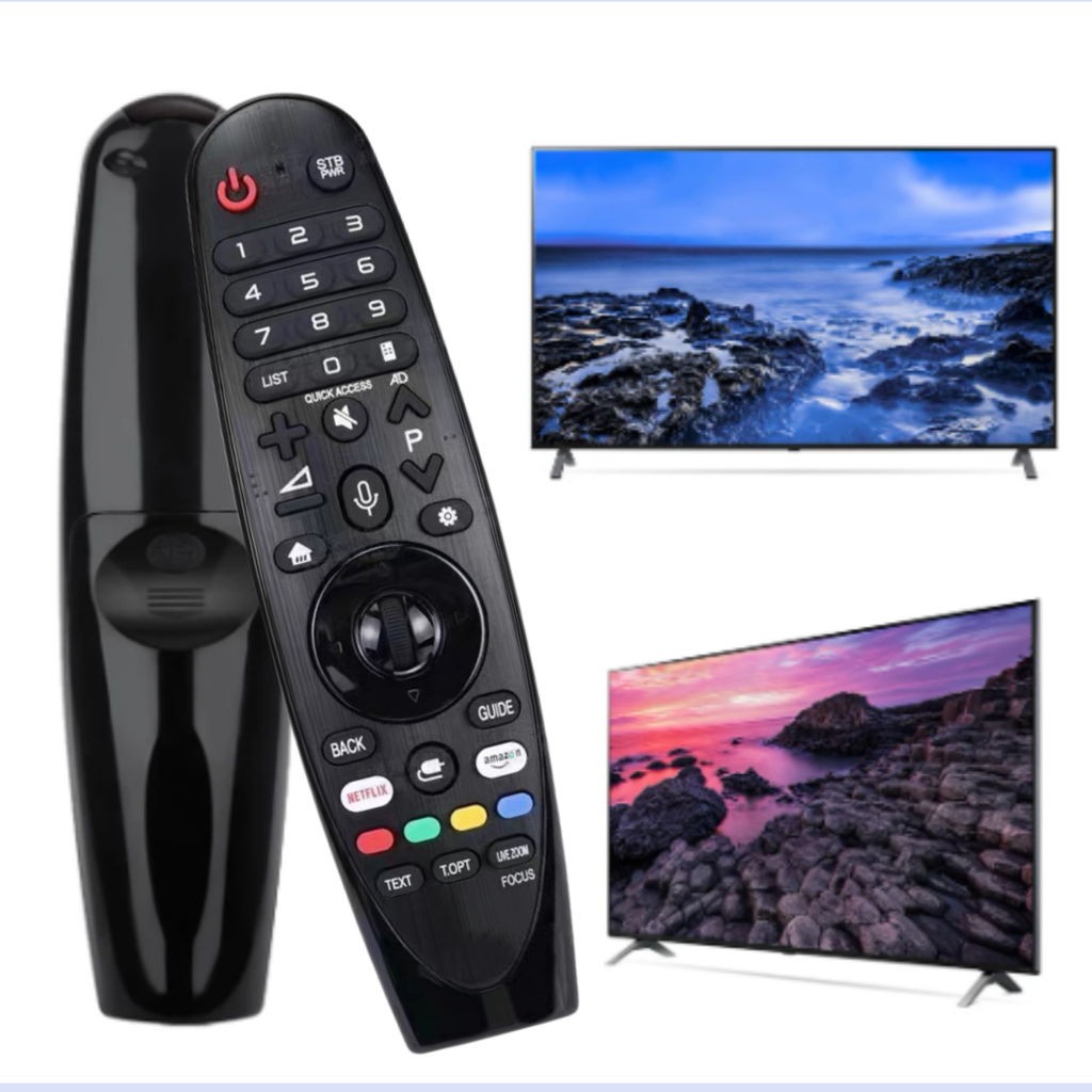 Infrared remote control, with a stylish appearance and comfortable feel ...