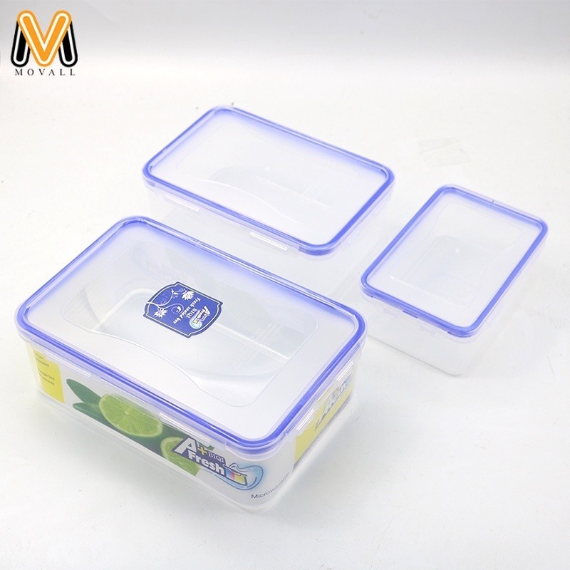 Rectangle 3pcs Food Container | Shopee Philippines