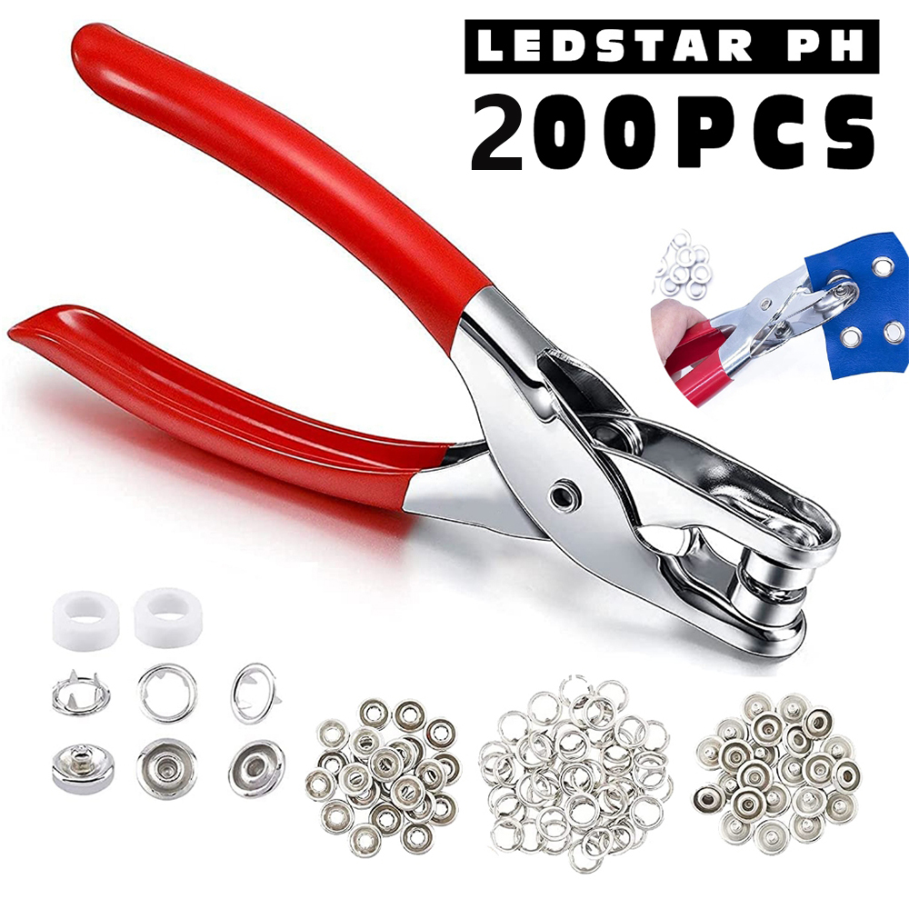 200pcs Five-prong button installation tool set nadd-free sewing baby ...