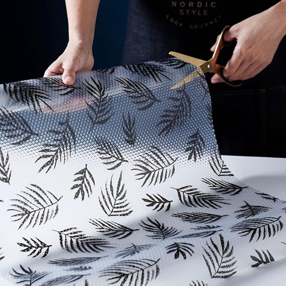 Thicken EVA Cabinet Mat Leaf Pattern Shoe Shelf Dustproof Waterproof ...