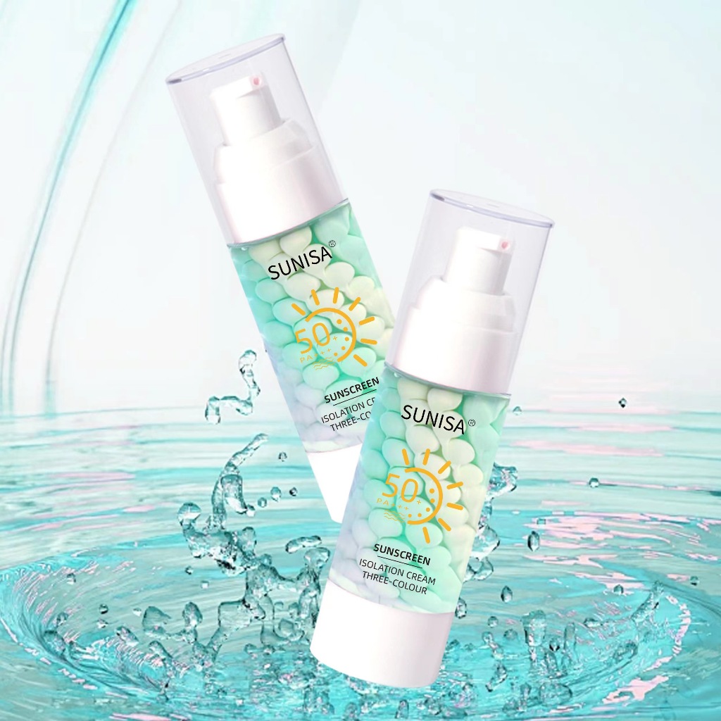 SUNISA Sunscreen Isolation Cream Three-Colors Improves Skin Tone ...