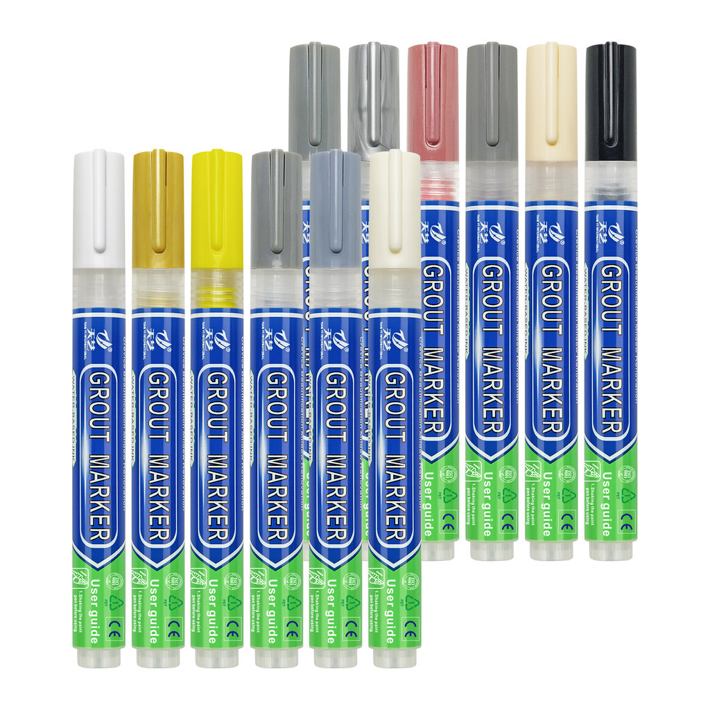 Tile Paint Marker Waterproof Grout Stain Marker Great for Wall Floor ...