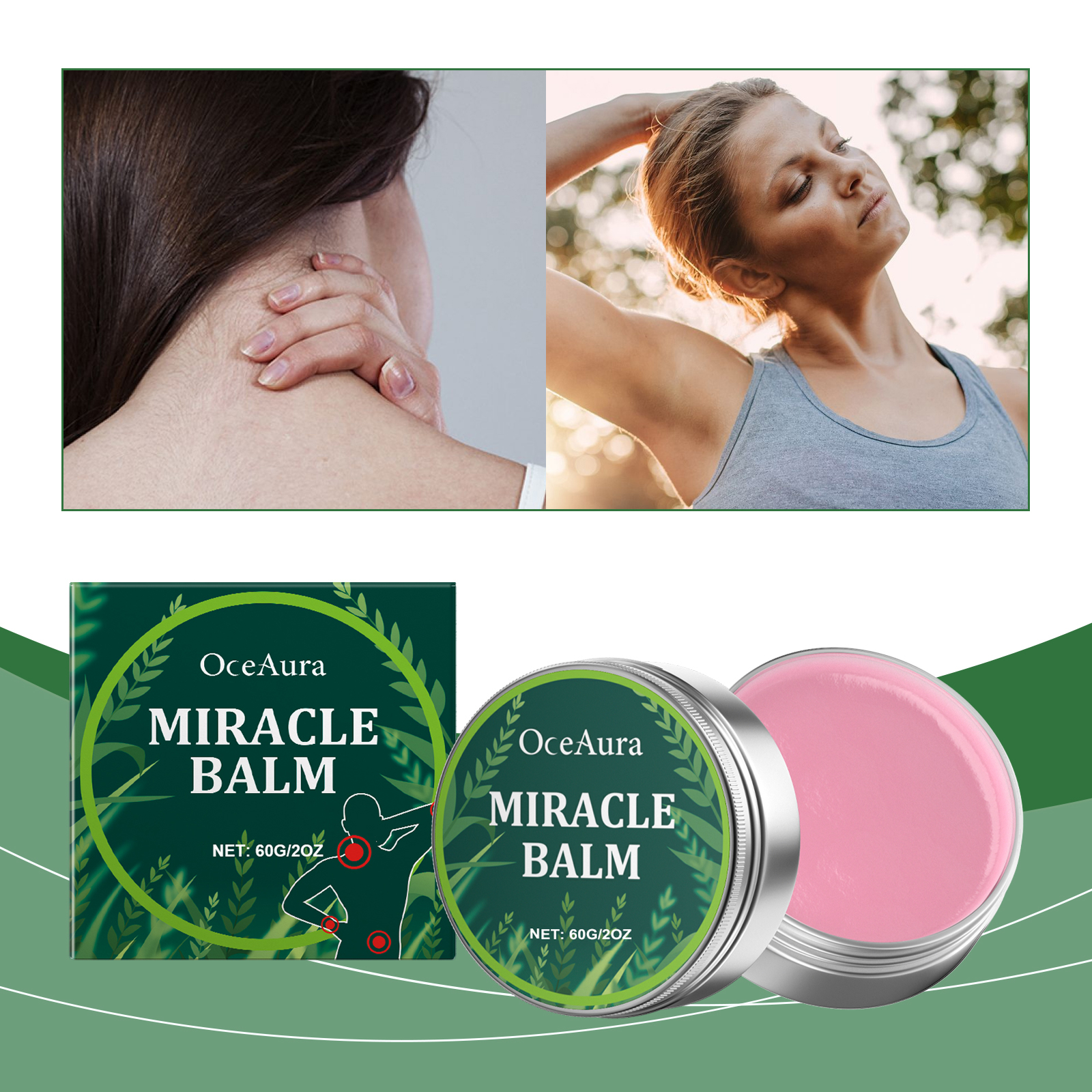 Miracle Balm for Legs and Feet is a soothing joint cream with mild, non ...