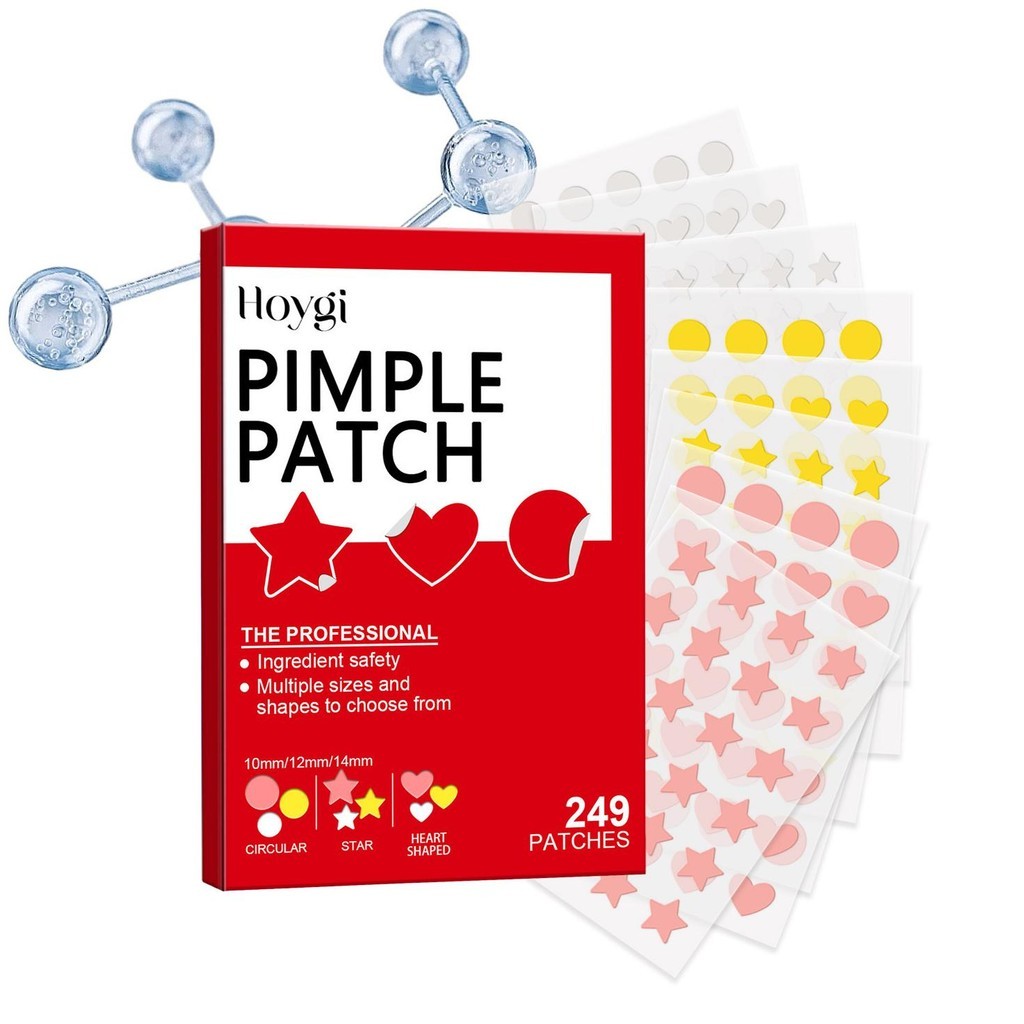 249pcs Hydrocolloid Acne Pimple Patch, Pimple Patches for Covering Zits ...