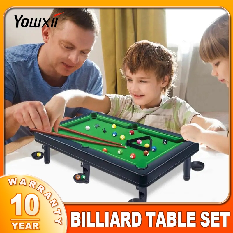 Yowxii S/M/L Mini Billiard Table Set For Kids Billiard Ball Snooker ...