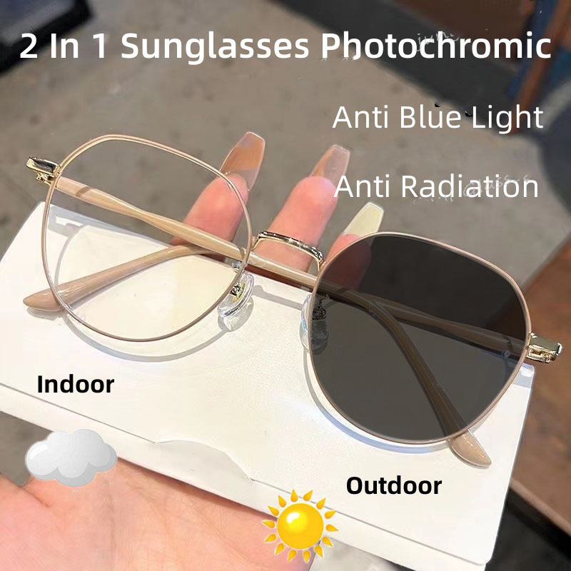 Women Radiation Protection Glasses Men Anti Blue Light Glasses ...