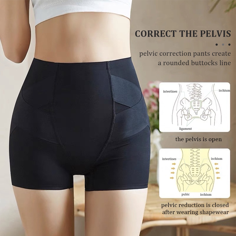 High Waist Hip Lifting Body Shaper Corset Postpartum Recovery Safety ...