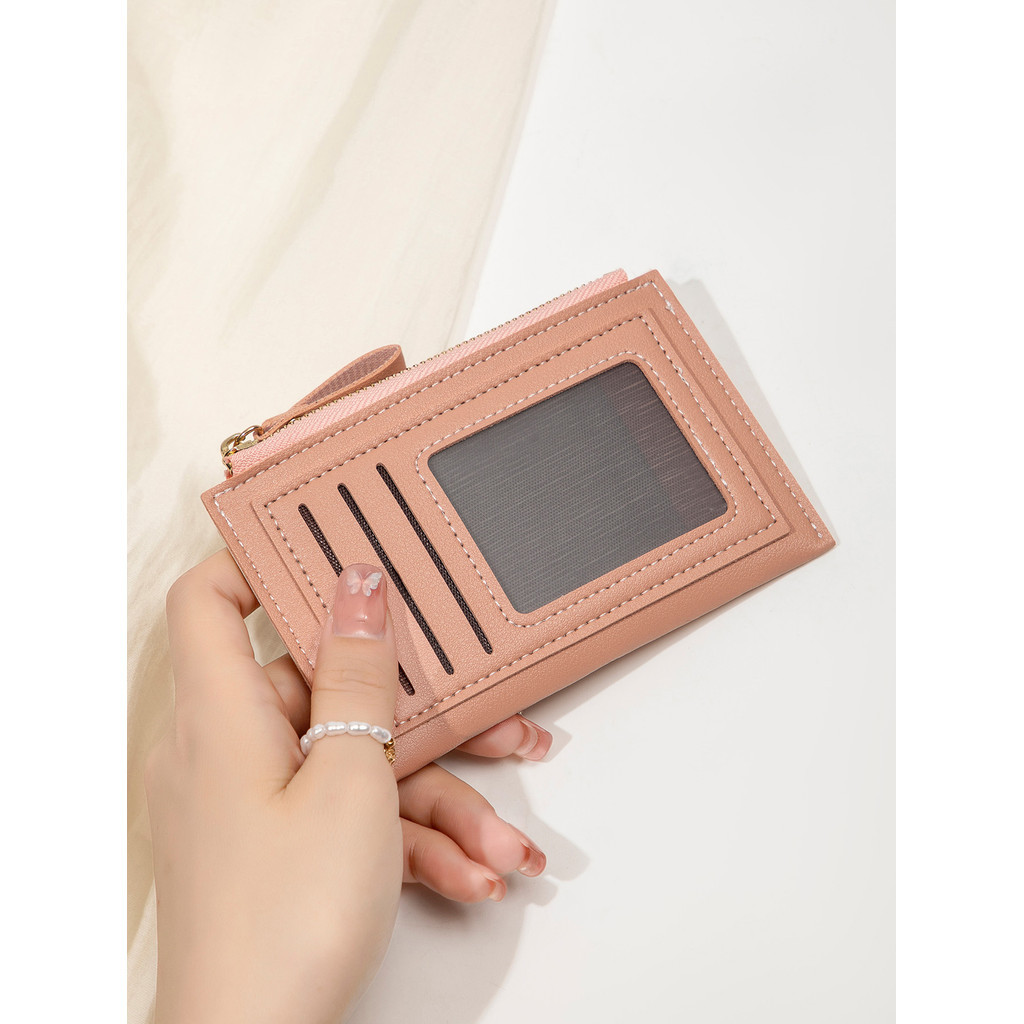 MIYIN Fashion Two Tone Card Holder Coin Purse Slim Lightweight Portable ...