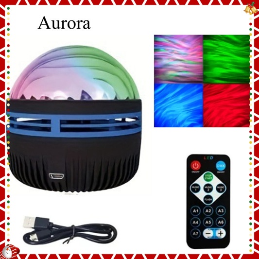Aurora borealis night light bedroom light Colorful Galaxy Light ...
