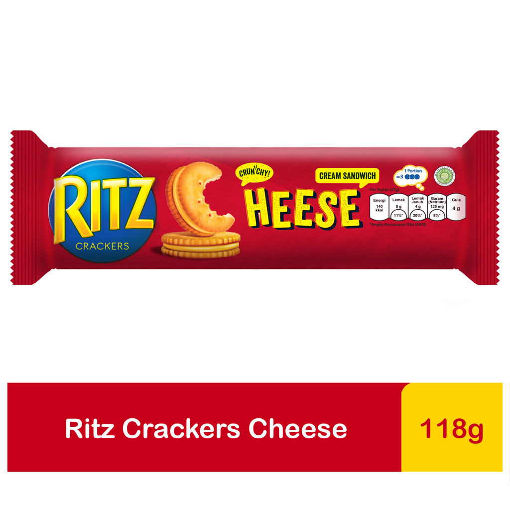 Ritz Crackers Cheese 118g | Shopee Philippines