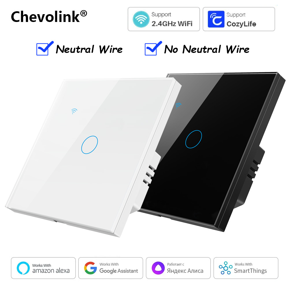 Cozylife Smart Switch EU WiFi Neutral Wire/No Neutral Wire Touch Light ...
