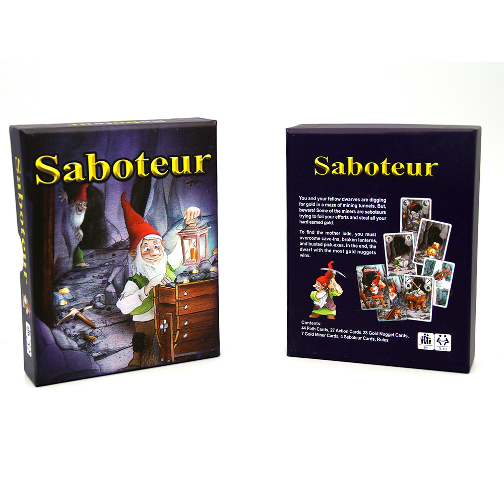 AMIGO Games Saboteur Strategy Card Game – The Adventurous Gold Mining ...