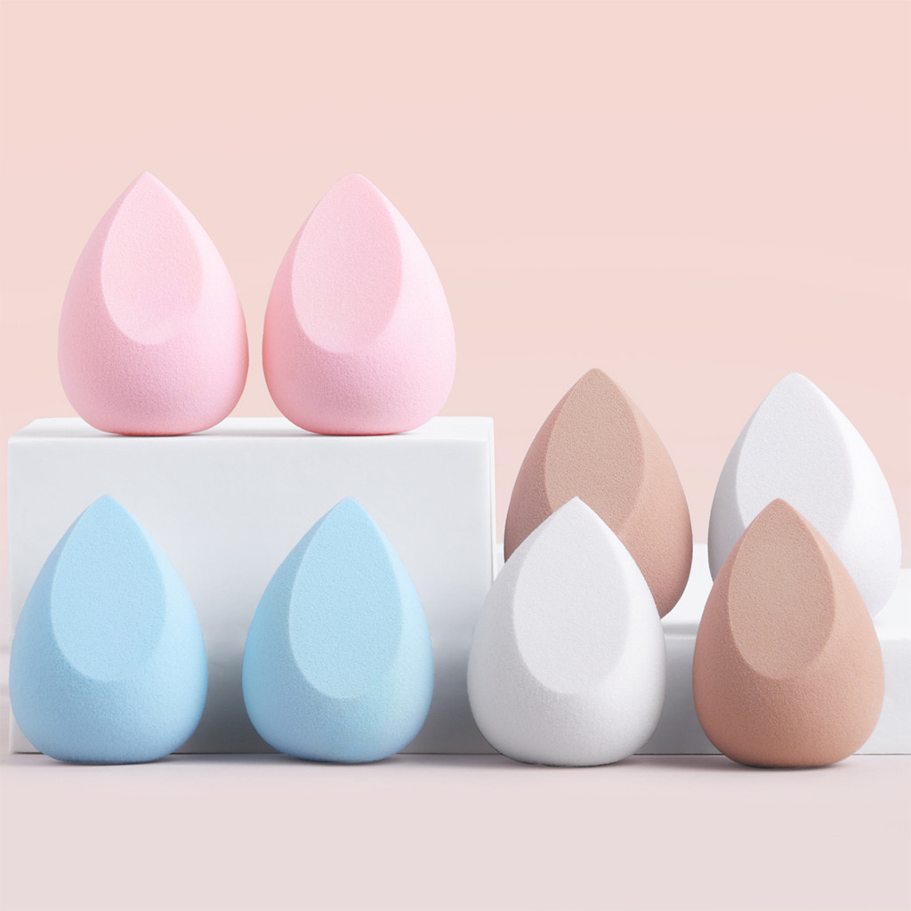 8PCS multi-color multi-shape super soft makeup eggs-suitable for ...