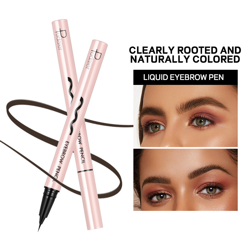Liquid Eyebrow Pencil Shaping Eyebrow Shape Dyeing Eyebrow Liquid Ultra-Fine Water Eyebrow ...