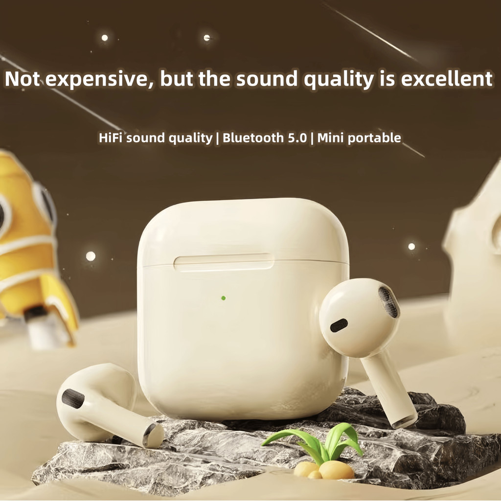 Pro4 in ear wireless Bluetooth earphones with built-in touch control ...