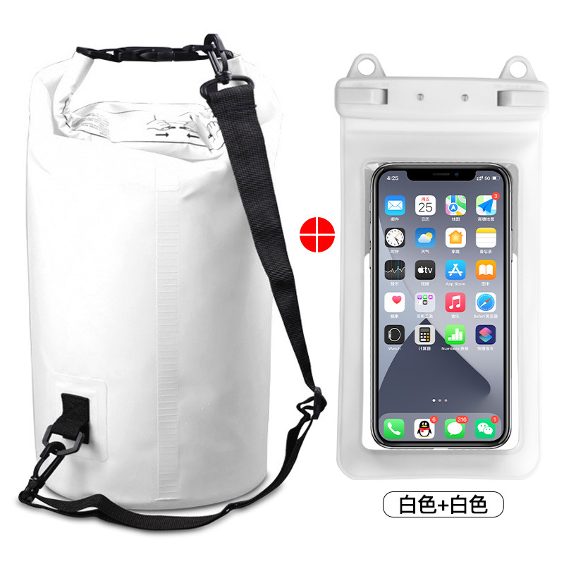Pvc Waterproof Bag Bucket Bag Waterproof Bag Beach Rafting Swimming Bag ...
