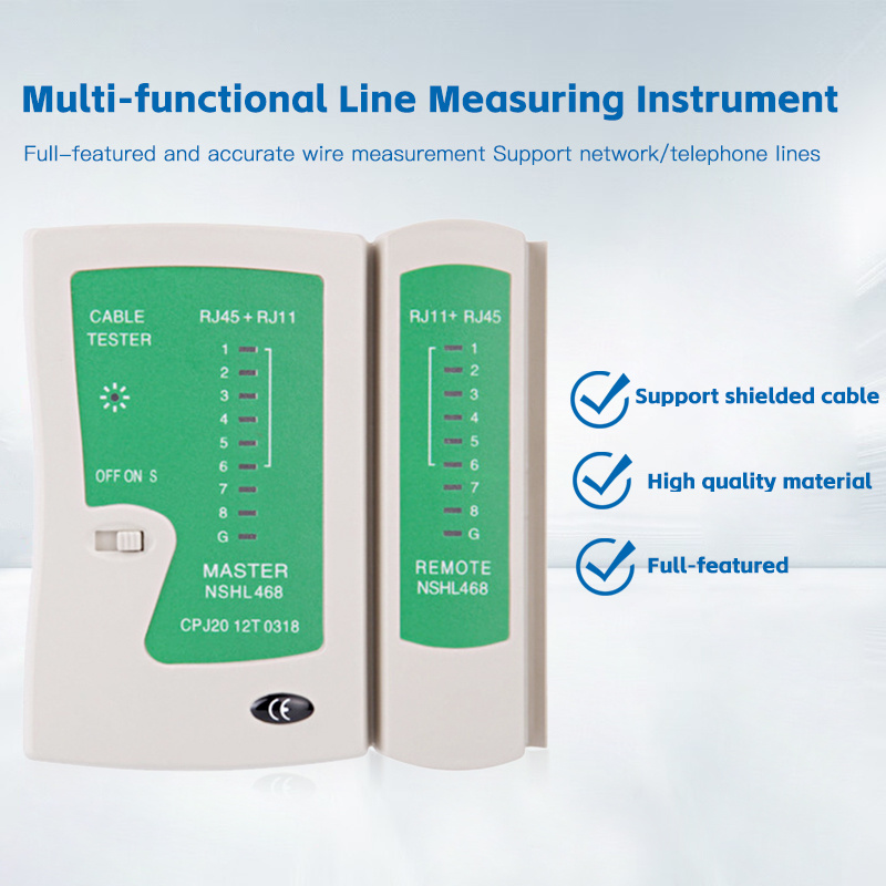 Network Cable Tester RJ45 Ethernet Cable Tester Lan Test Tool For Cat5 ...