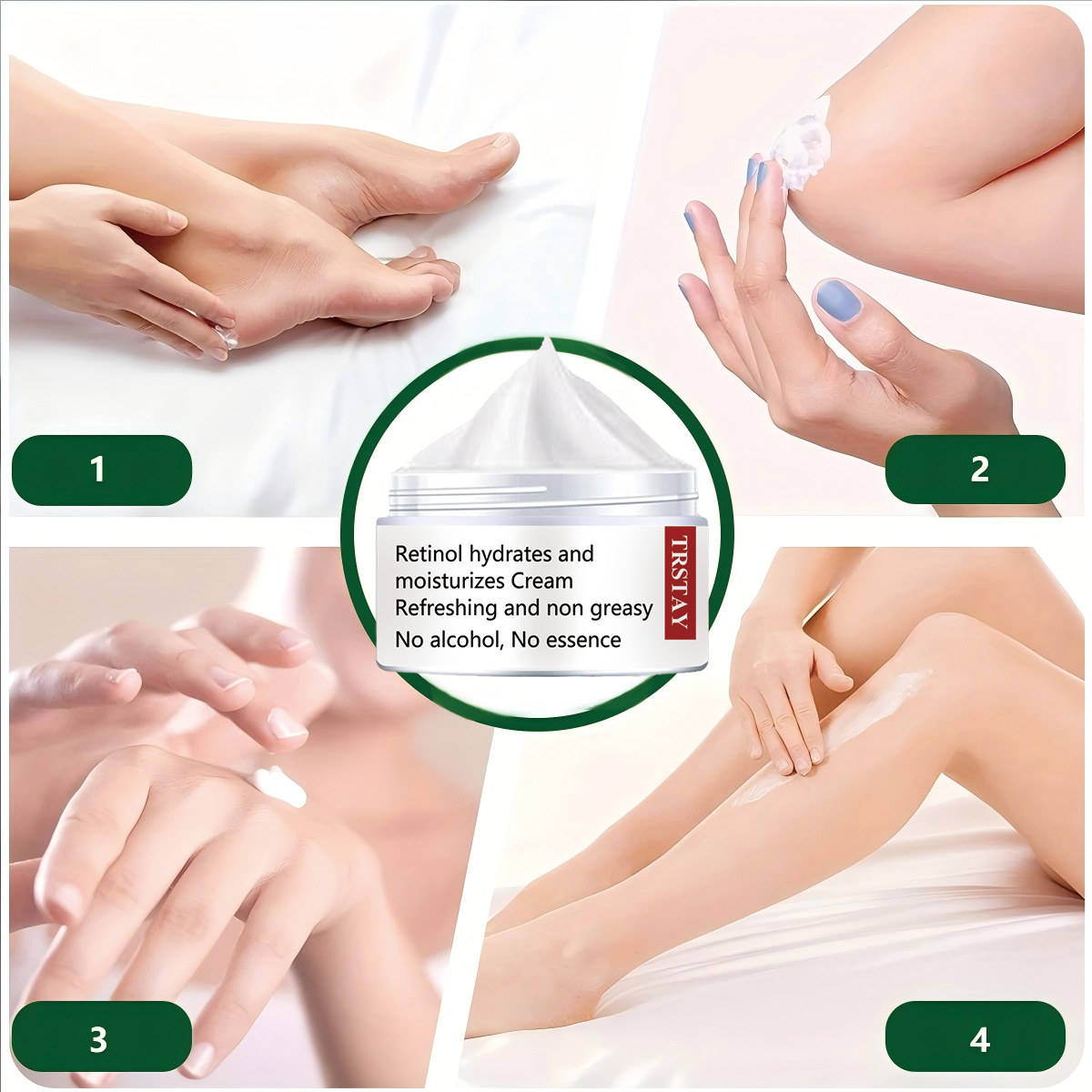 Retinol Moisturizing Cream for Hands and Feet, Eye Cream for Chicken ...