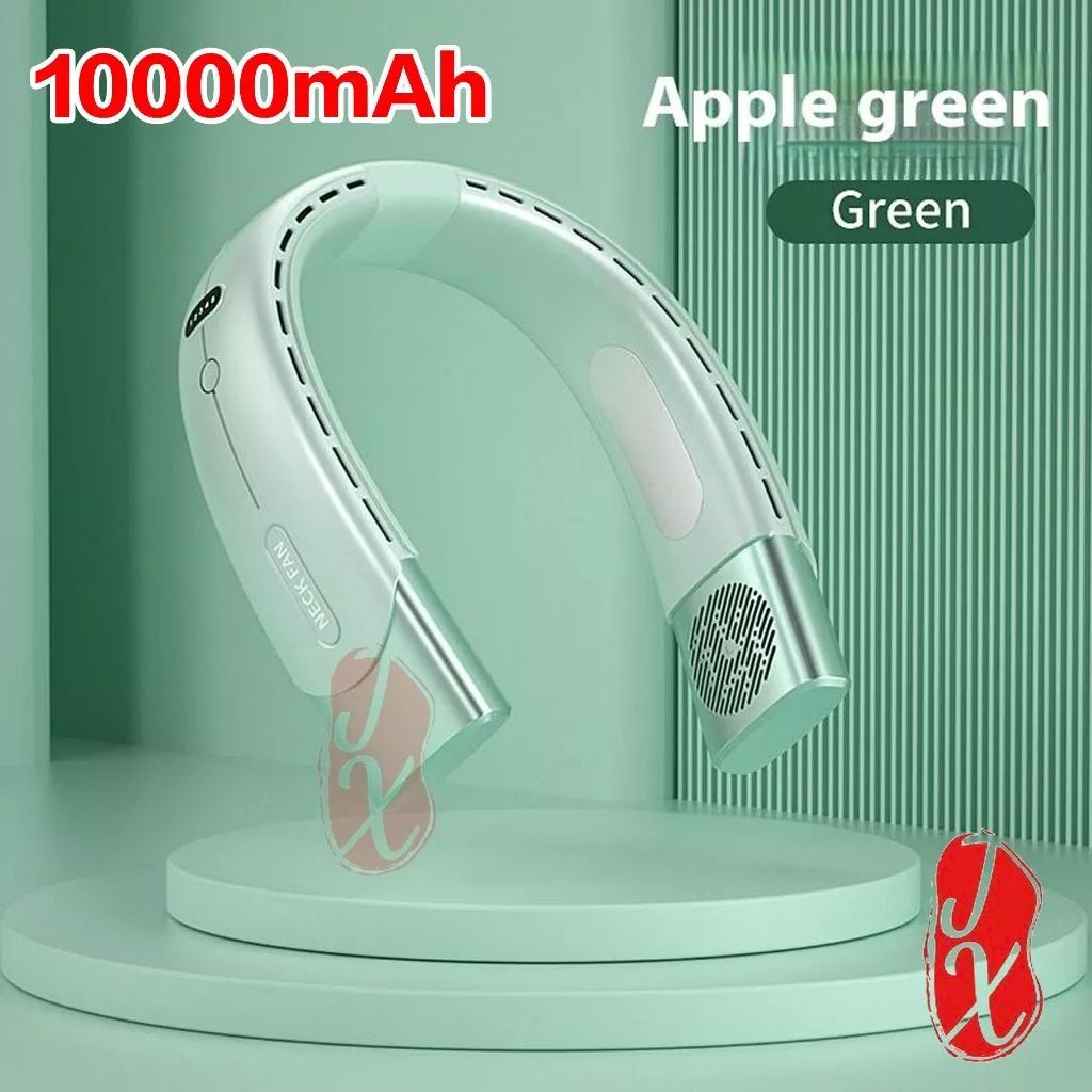 Usb Rechargeable Mini Portable Neck Fan Bladeless Mini fan Mute Sports ...