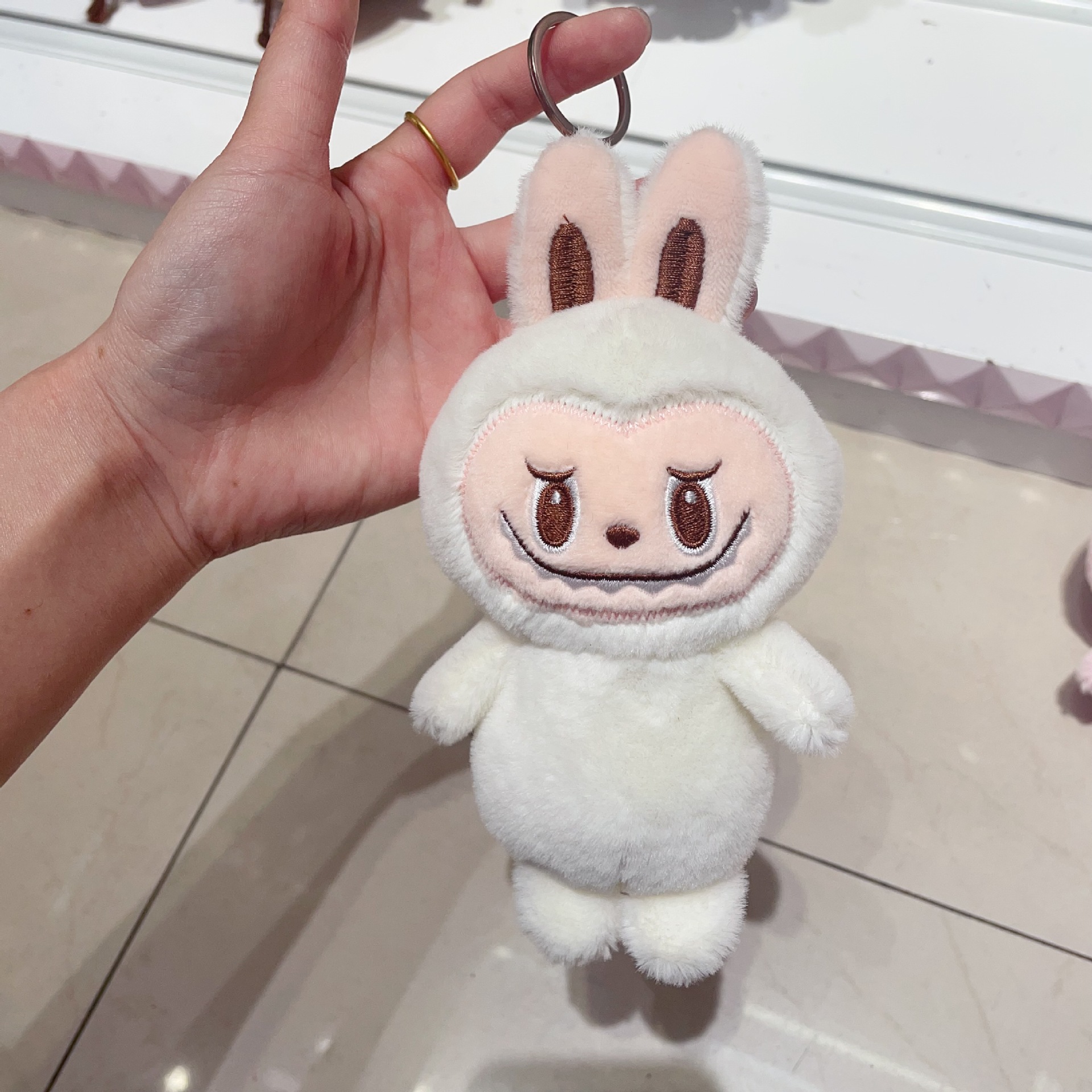 Cross-border new model labubu plush doll pendant labubu plush doll bag ...