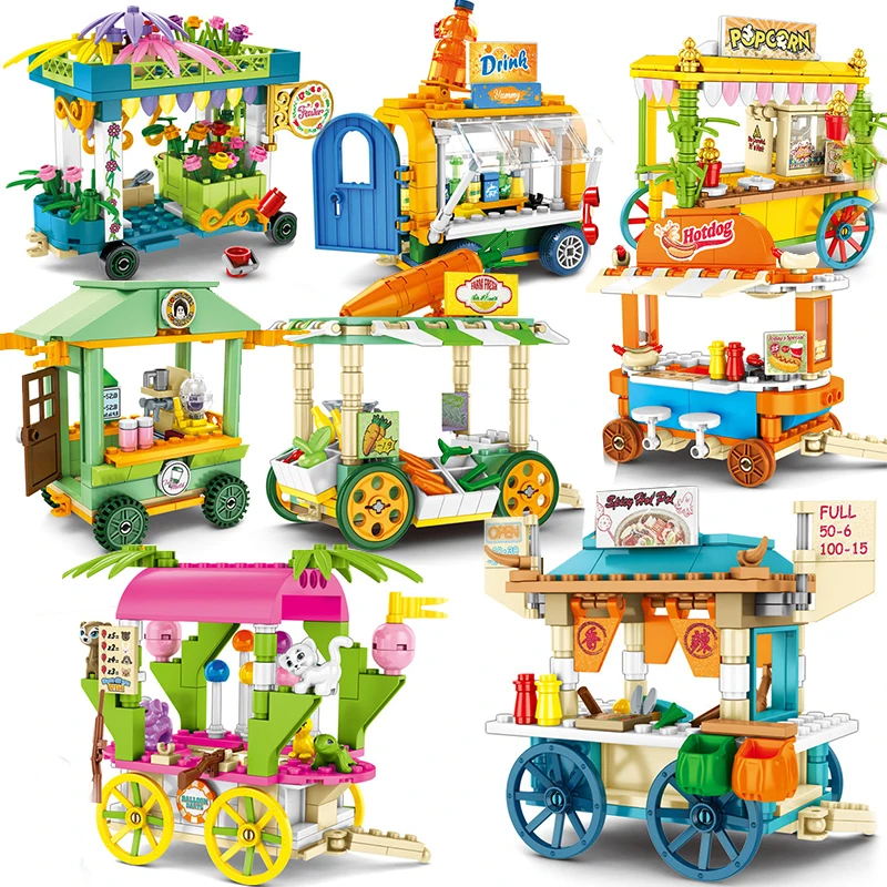 Sembo blocks NEW City Chinese style Street View Model Building ...