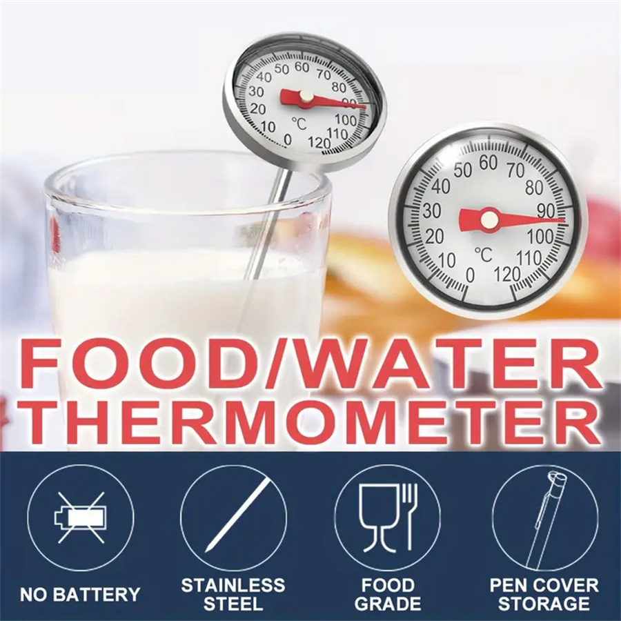 Milk Thermometer Home Kitchen Accessory Probe Food Tea Water Coffee ...