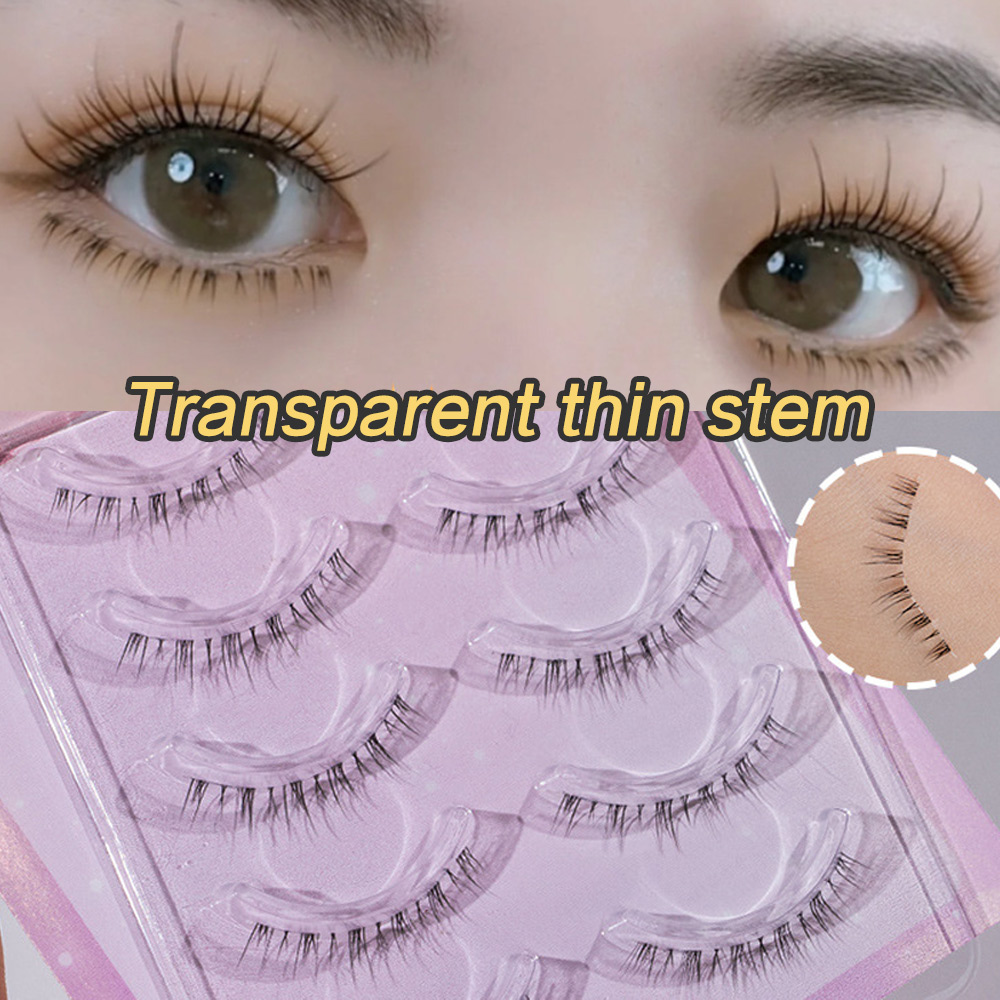 BQI False Eyelashes Lower Eyelashes Whole Piece Of False Eyelashes ...