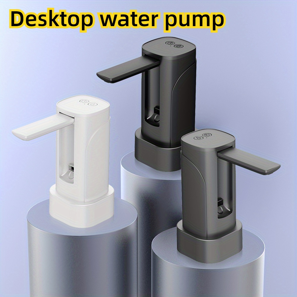 1pcs Foldable Pump Bottle Drinking Electric Usb Recharge Battery Power ...