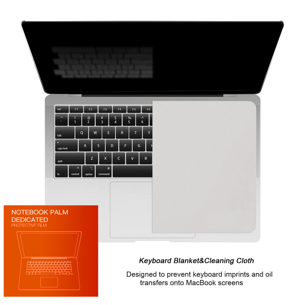 Microfiber Keyboard Cover for MacBook 13/14 Inch - Dustproof Laptop ...