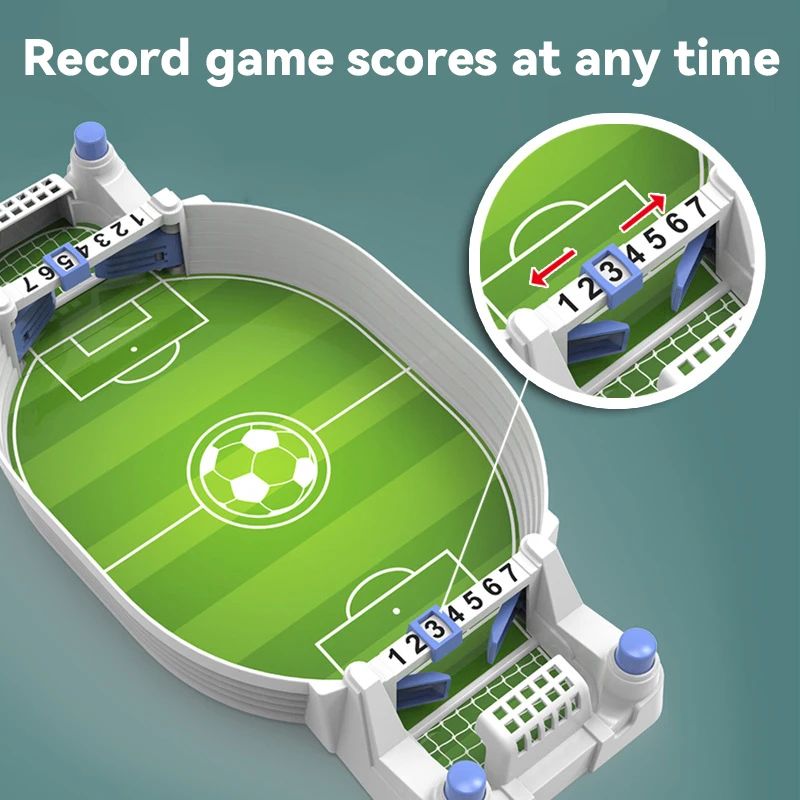 Table Football Board Game For Family Party Tabletop Soccer Play Ball ...